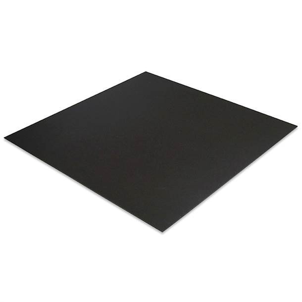 Svart Opskummet PVC plastplate - billig plastplate til skilter